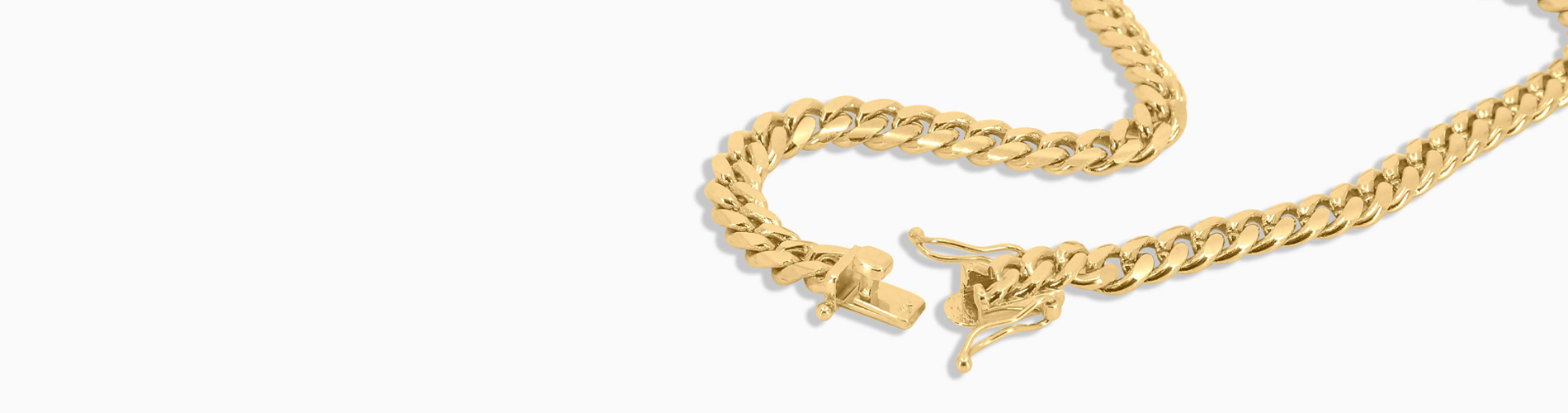 Machine-Made Cuban Link Chains – Pochy Jewelry